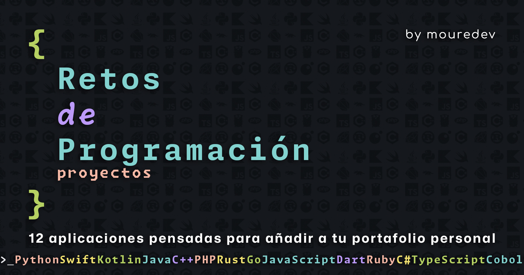 Proyectos de Programación | by MoureDev